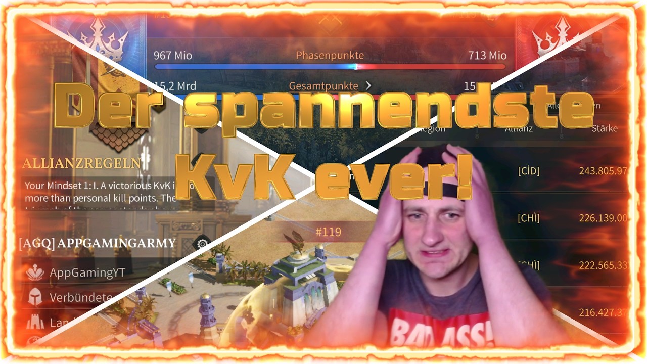 Das ist der heftigste Gegner den wir im 1vs1 KvK jemals hatten! Age of ...