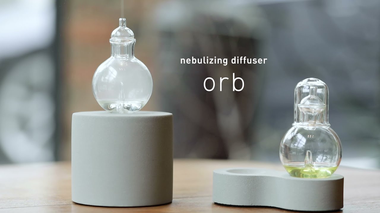 @aroma's nebulizing diffuser orb - YouTube