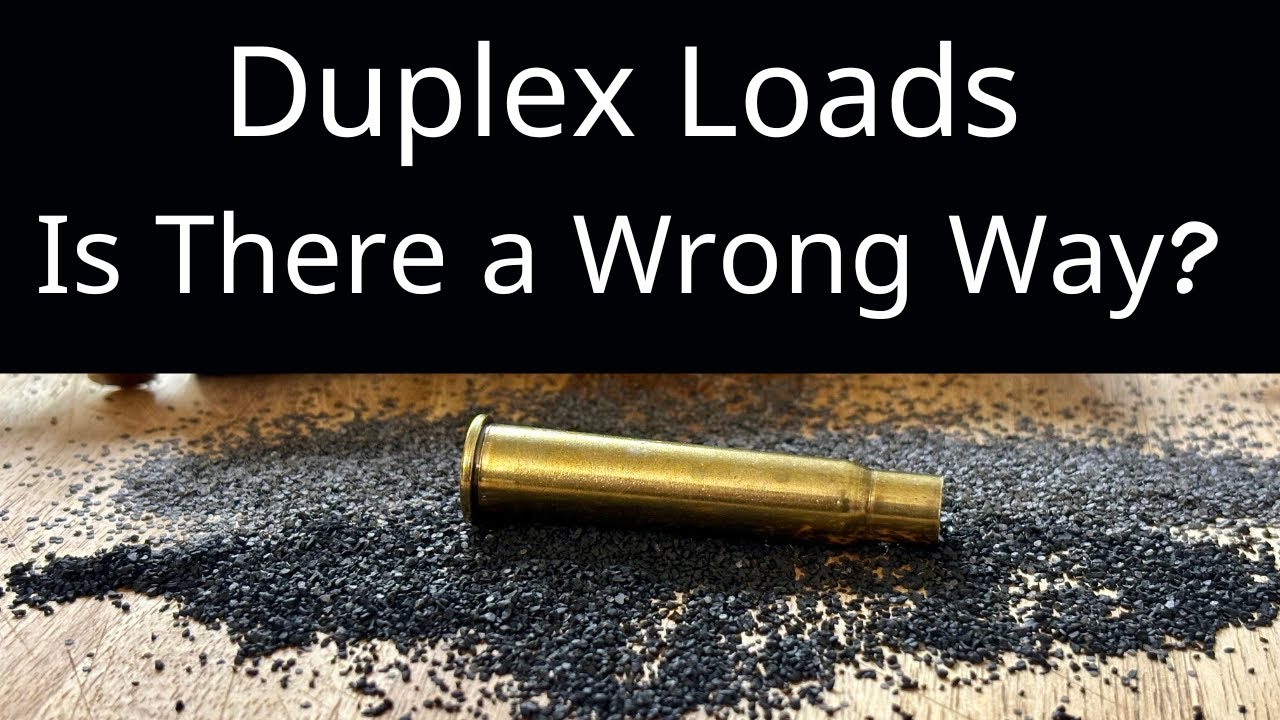 Duplex loads, Mixed and Reversed Powder Charges - YouTube