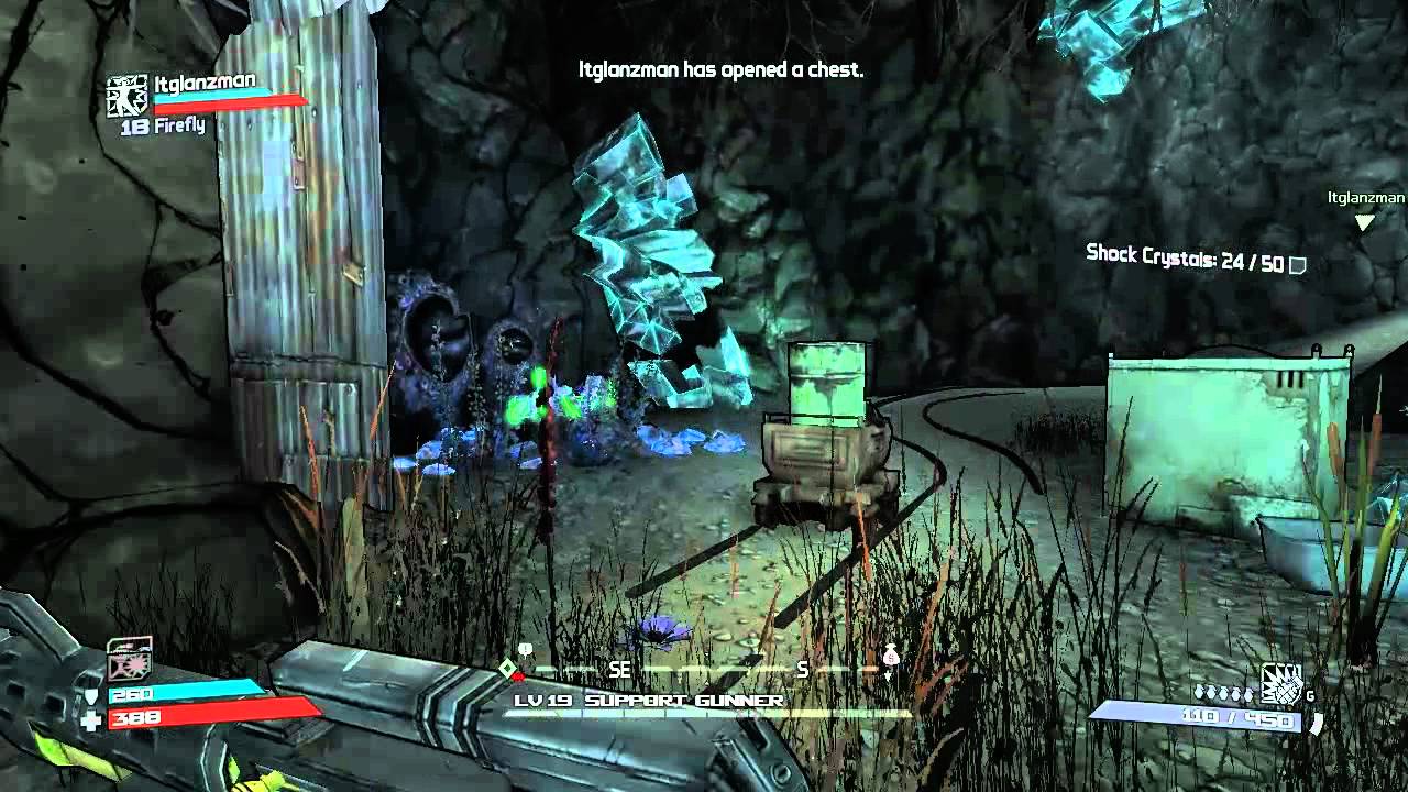 Borderlands HD Walkthrough w/Luke Part 25: Crystal Hunt - YouTube