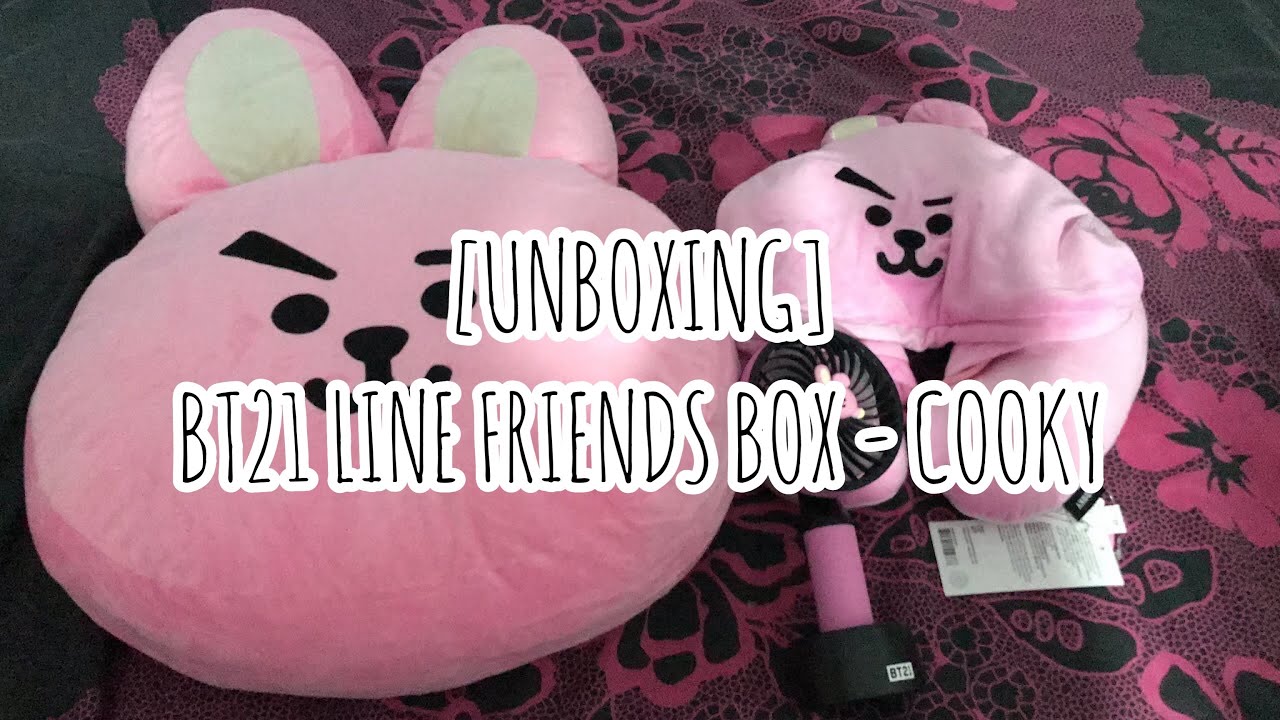 [UNBOXING] BTS (방탄소년단) BT21 LINE FRIENDS BOX - COOKY - YouTube
