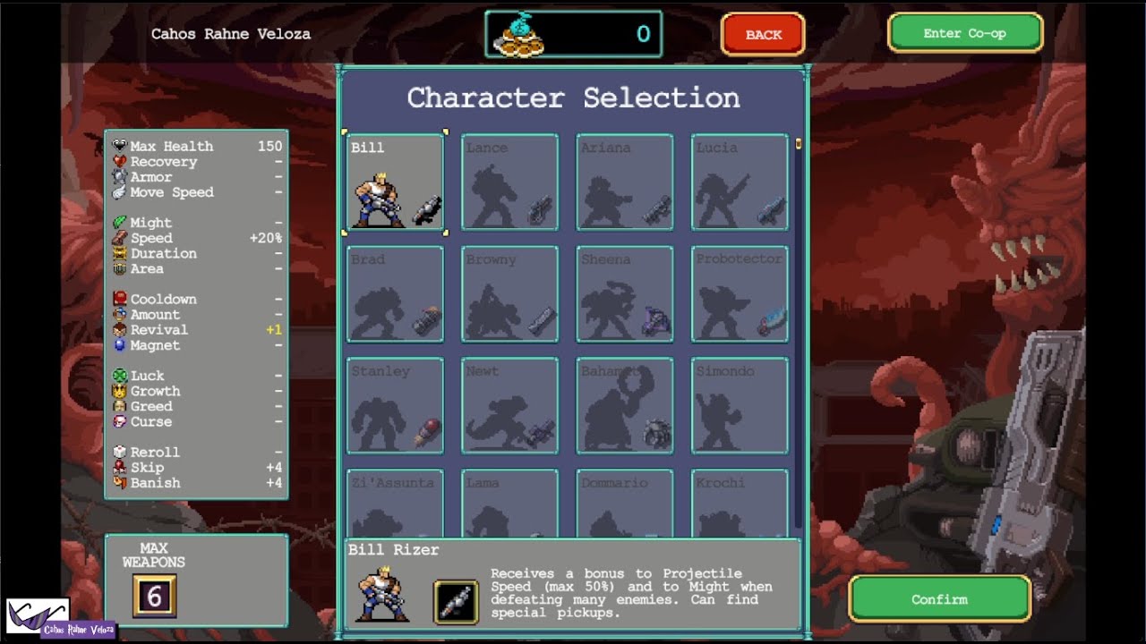 Laro Tayo ng Vampire Survivors - Episode 127 - Contra~Bulate - YouTube