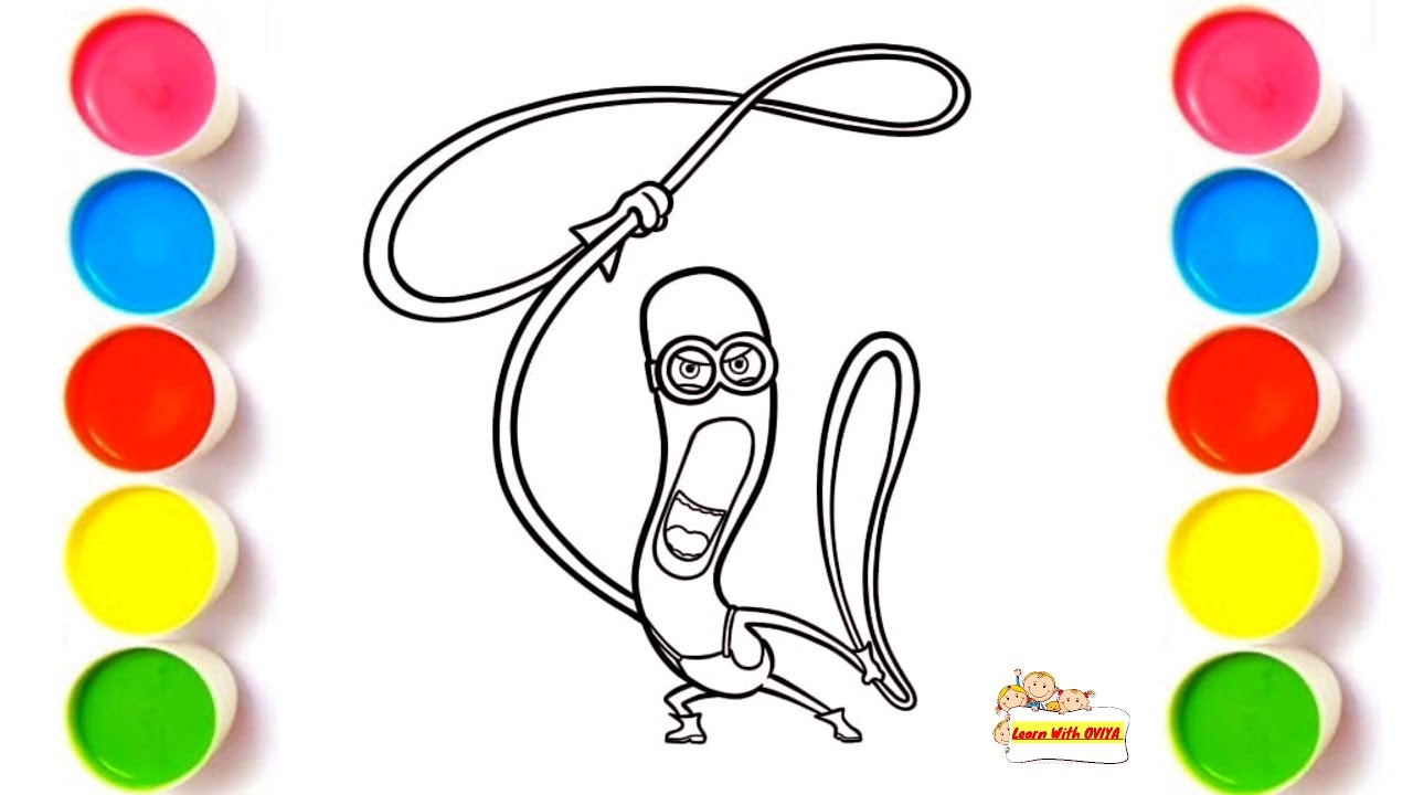 How to draw Mega Minion Tim| Despicable me 4| Minion drawing ...