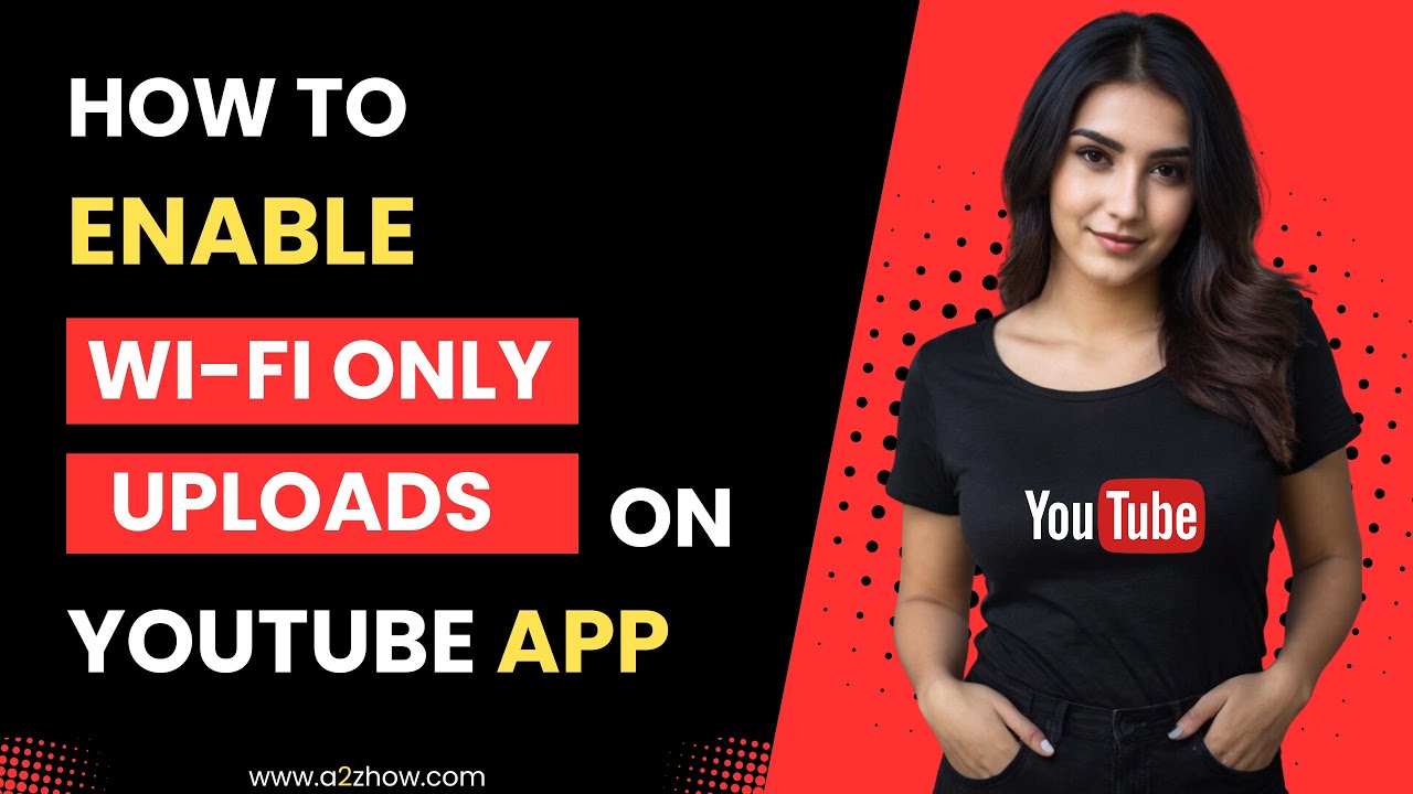 How to Enable Wi Fi Only Upload Settings on Youtube App - YouTube