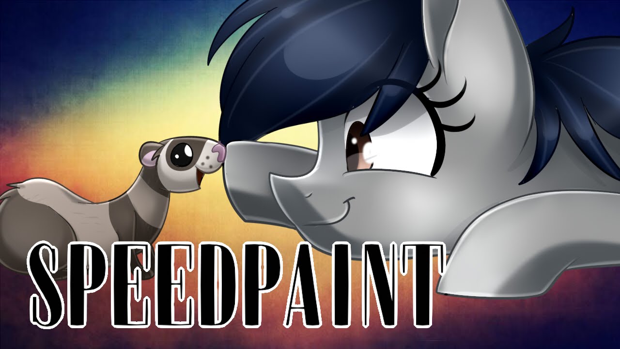 Meet mah Ferret - MLP Speedpaint - YouTube