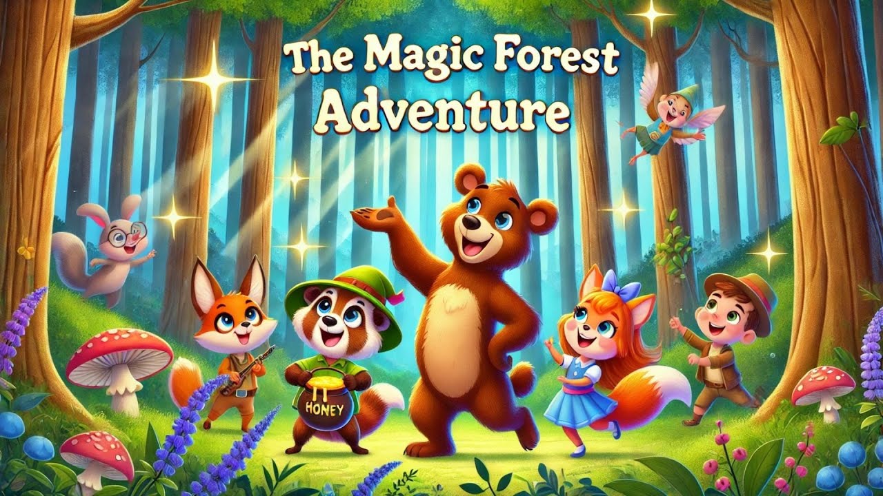 The Magic Forest Adventure Song | Fun Animal Friends for Kids