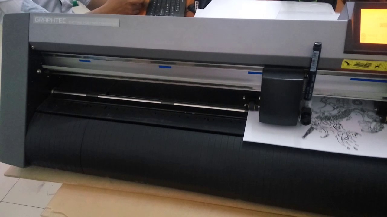Modification graphtec cutting plotter ce6000-60 - YouTube