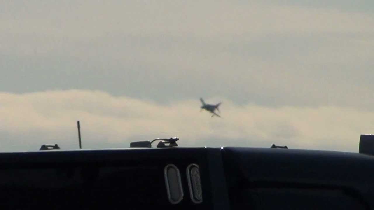 Aviation Nation 2011 - F4 Phantom fly-over - YouTube