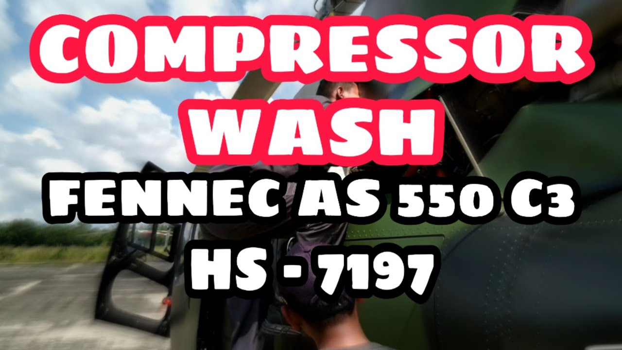 FENNEC AS550 C3 COMPRESSOR WASH - YouTube
