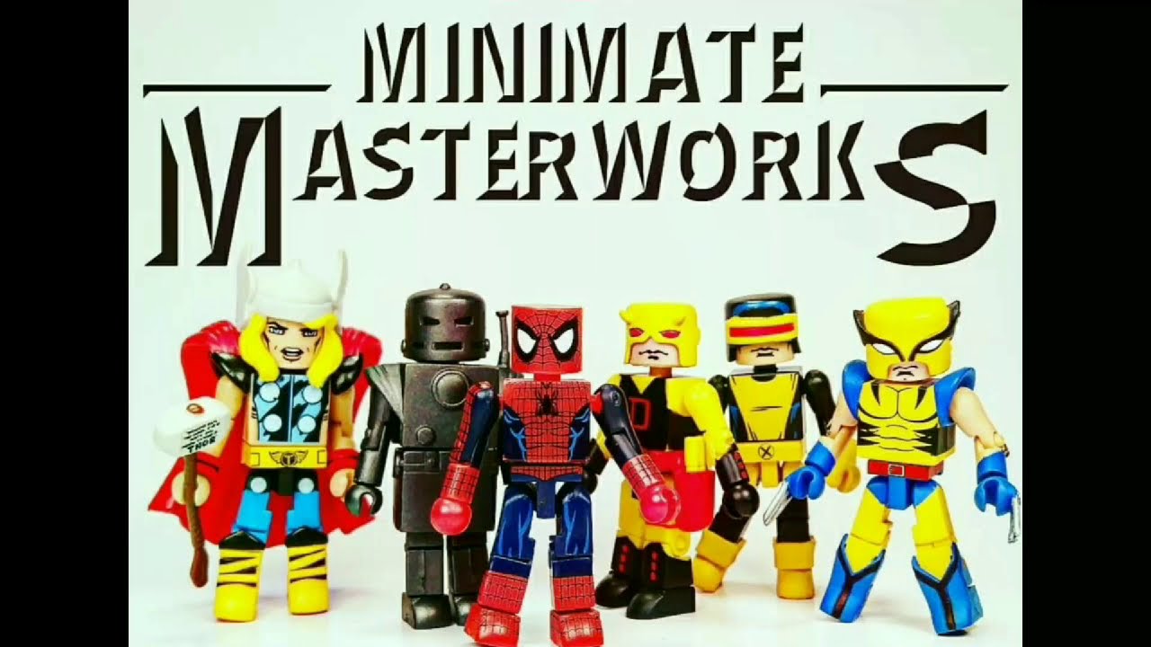 Luke's Toy Store Monthly Custom Minimate: Night Thrasher - YouTube