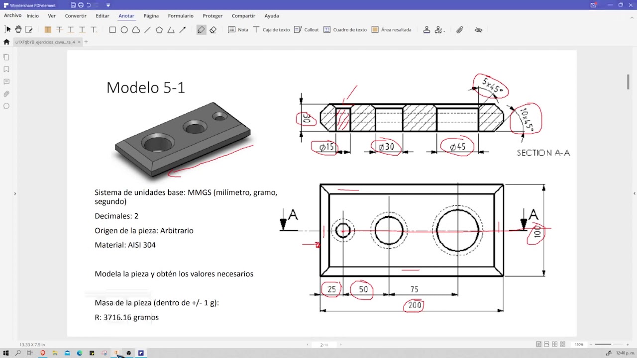 Inventor - Ensamble 5a parte 1 - YouTube