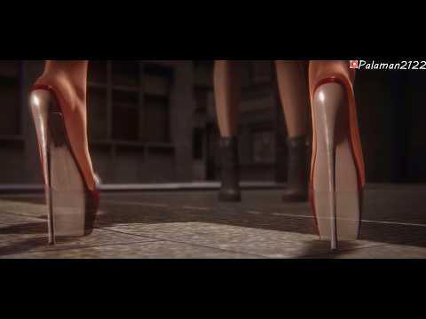 Zeta tricked my sister - giantess insole animation.