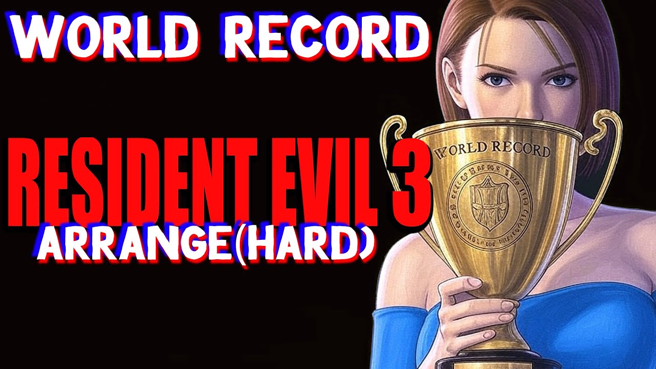 Resident Evil 3 WORLD RECORD en 42:07 - Arrange (Hard) - YouTube