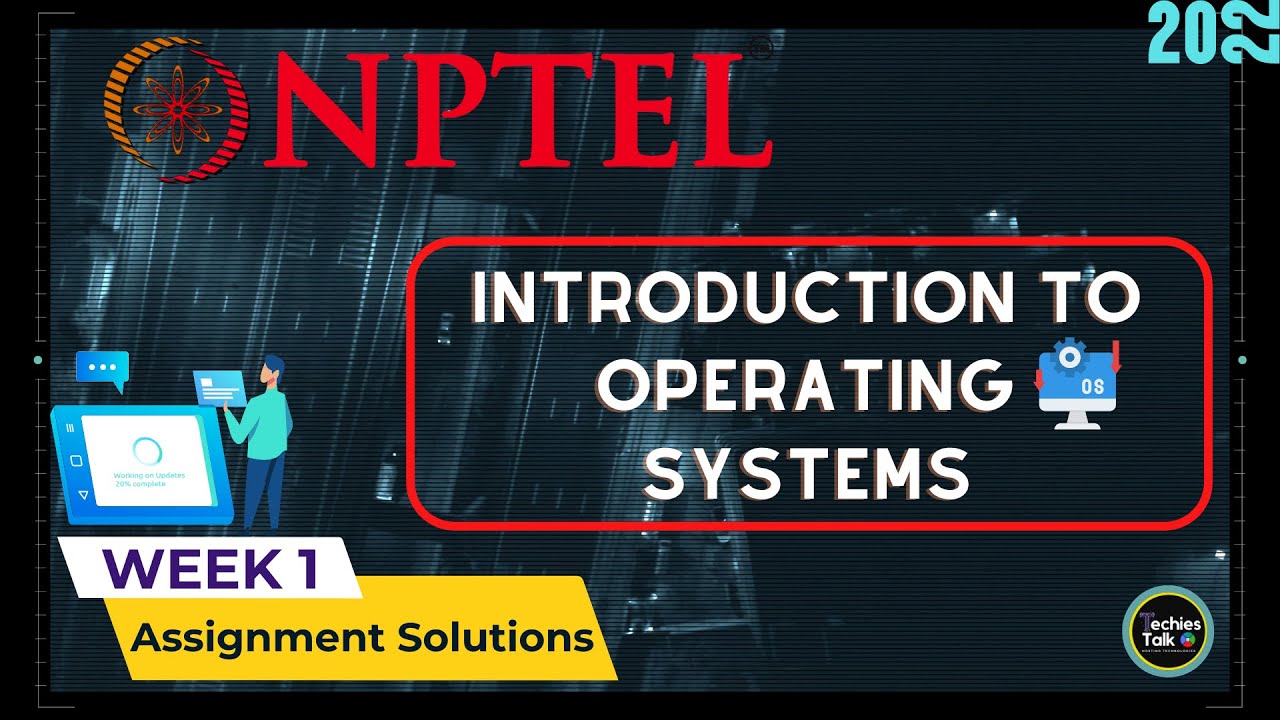 Nptel Introduction To Operating Systems Week 1 Quiz Assignment Solutions July 2022 Iit