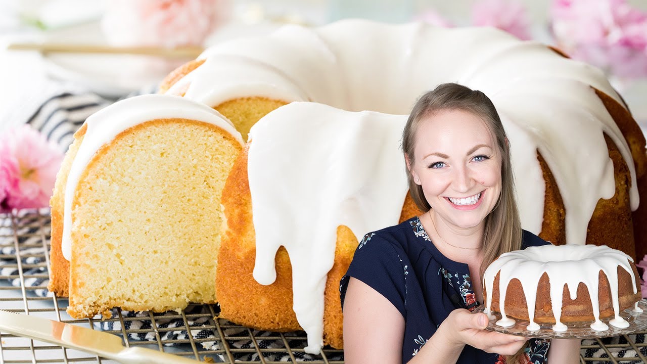 Sweet, Dense, Soft, and Golden Brown Bundt Cake - YouTube