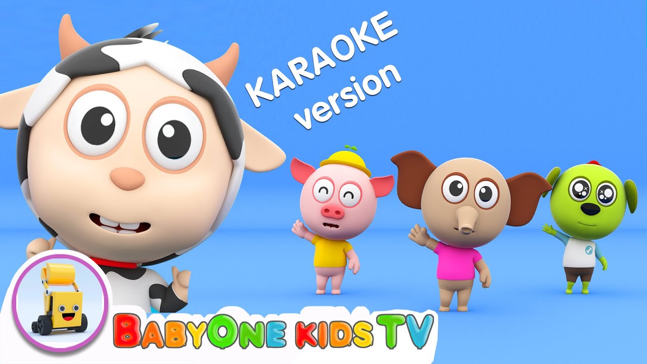 Dancing Like An Animal Karaoke | @lulalambtv & Kids Songs | Babyone ...