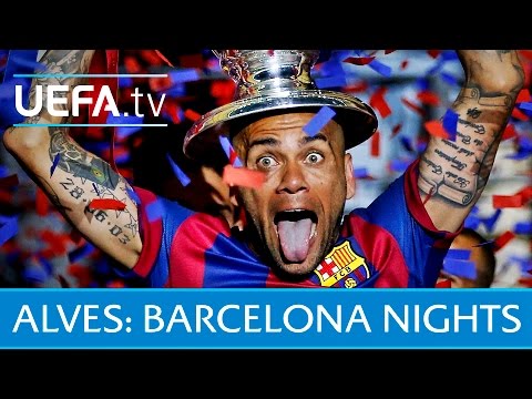Dani Alves - Barcelona highlights