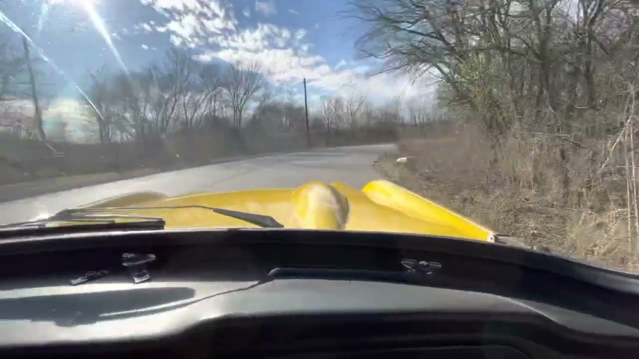 Screaming Yellow ‘64 Triumph TR4 Tiger V8 - YouTube