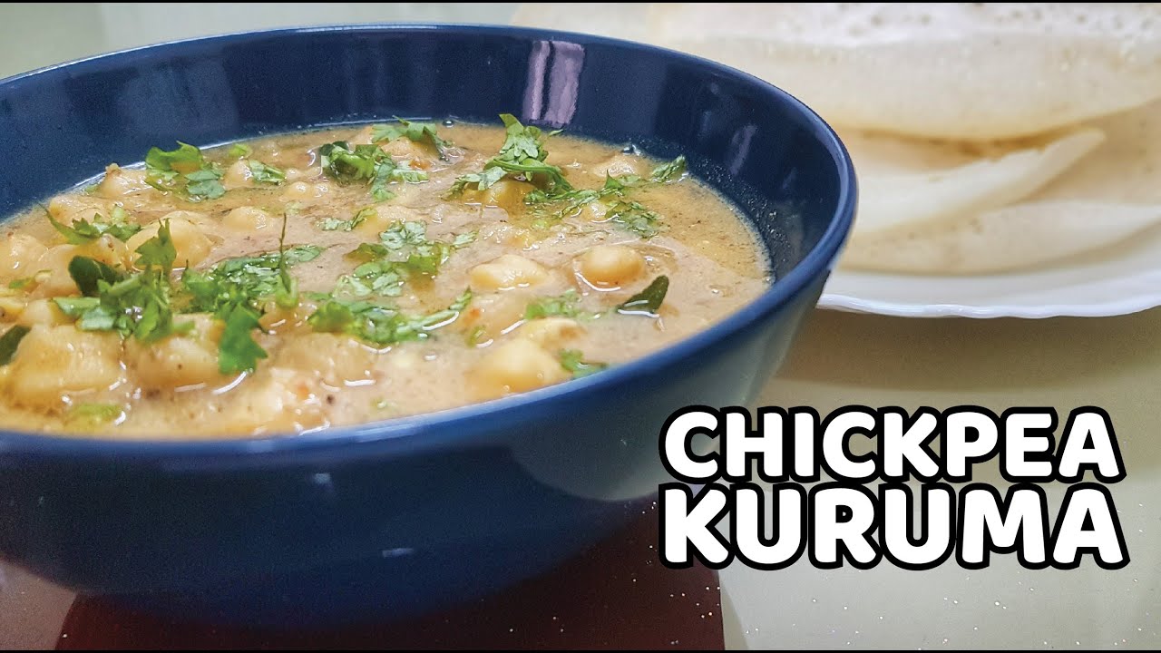 Chana Kuruma | വെള്ളക്കടല കുറുമ | Best Curry for Chapati or Appam ...