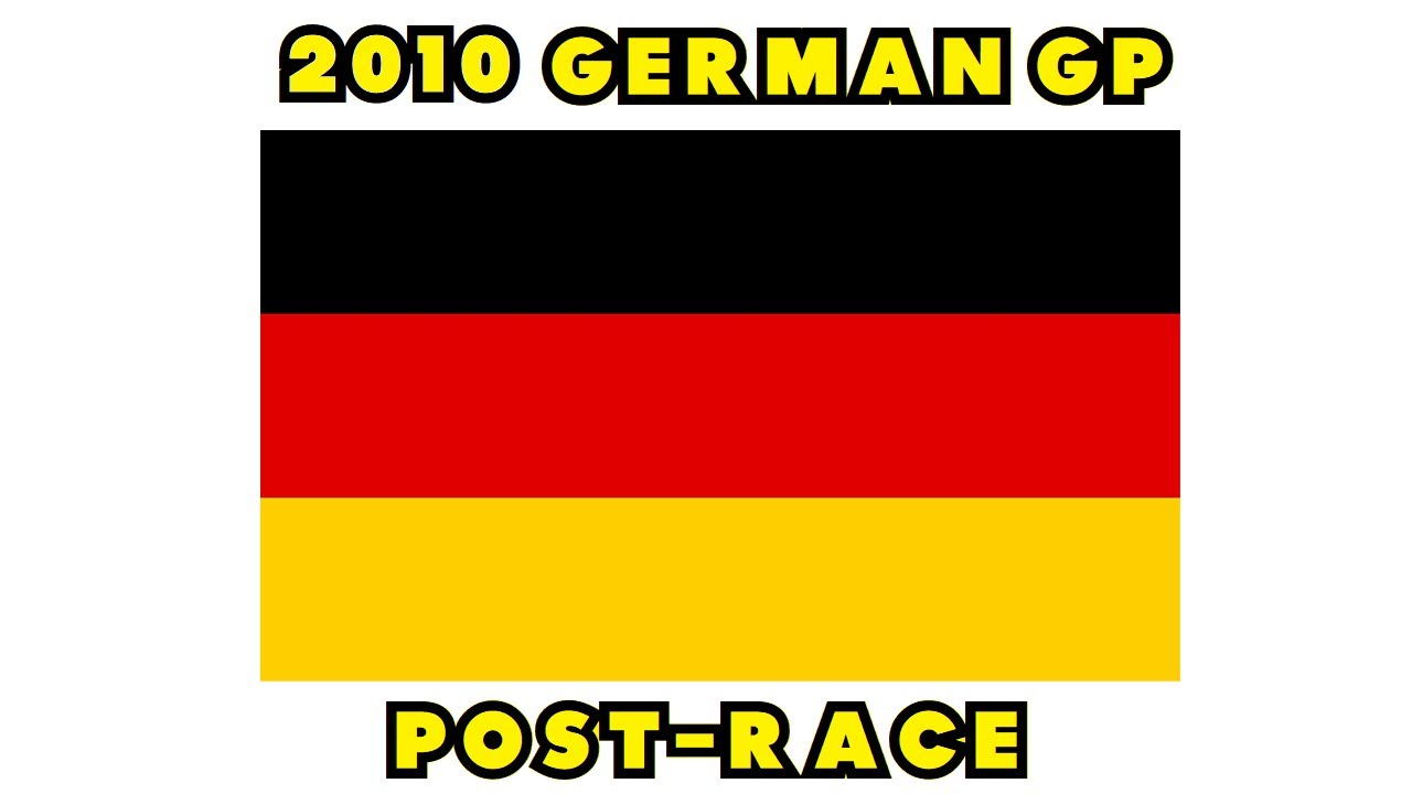 2010 F1 German GP BBC post-race show - YouTube