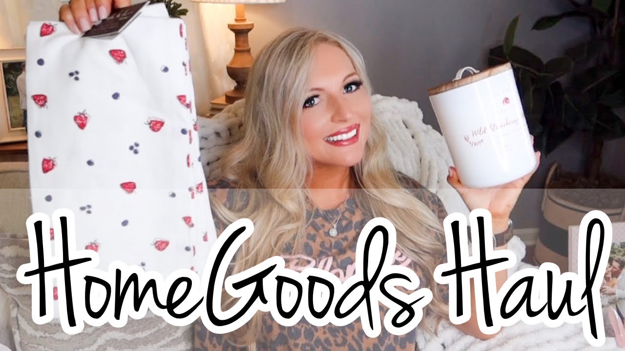 HOMEGOODS HAUL | CUTE SPRING DECOR FOR 2021 | GIFT BASKET IDEAS FOR ...