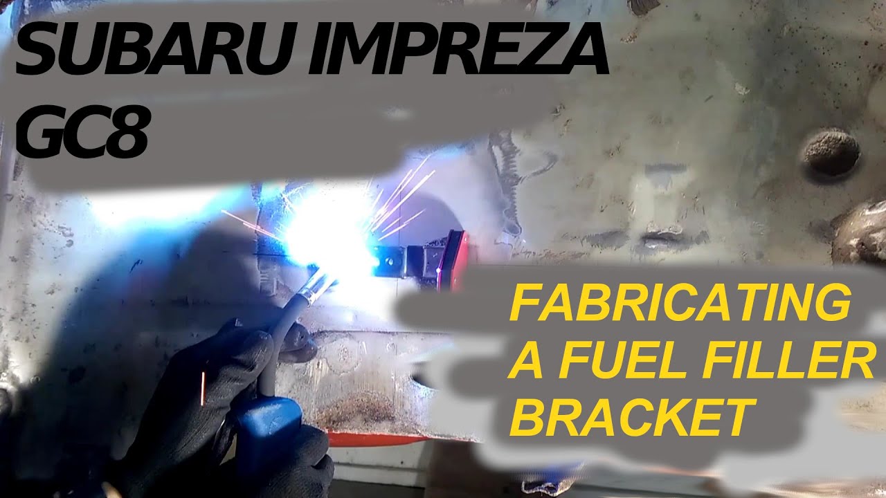 Fabricating a fuel filler bracket - YouTube