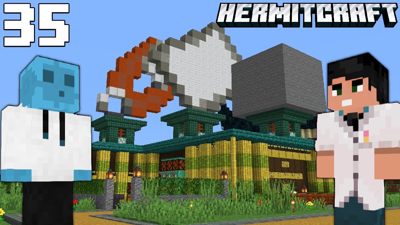 Hermitcraft 10 - Ep. 35: CASTLE DETAILS & MINI GAMES (Minecraft 1.21 ...