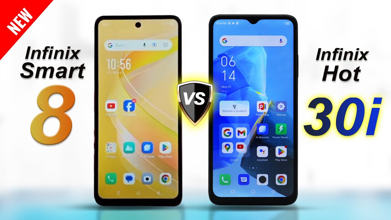 Infinix Smart 8 vs Infinix Hot 30i | FULL SPECS COMPARISON - YouTube