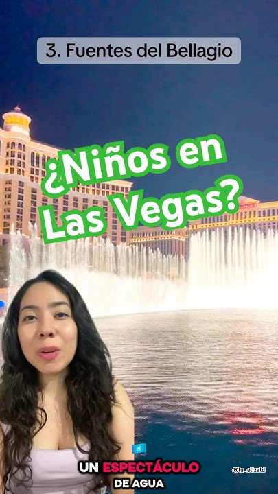Qué hacer en Las Vegas con niños, aquí algunos lugares, a los cuales puedes ir #travel #lasvegas ...