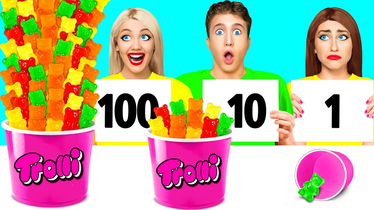 100 Layers of Food Challenge | Simple Kitchen Recipes by Multi DO Fun ...