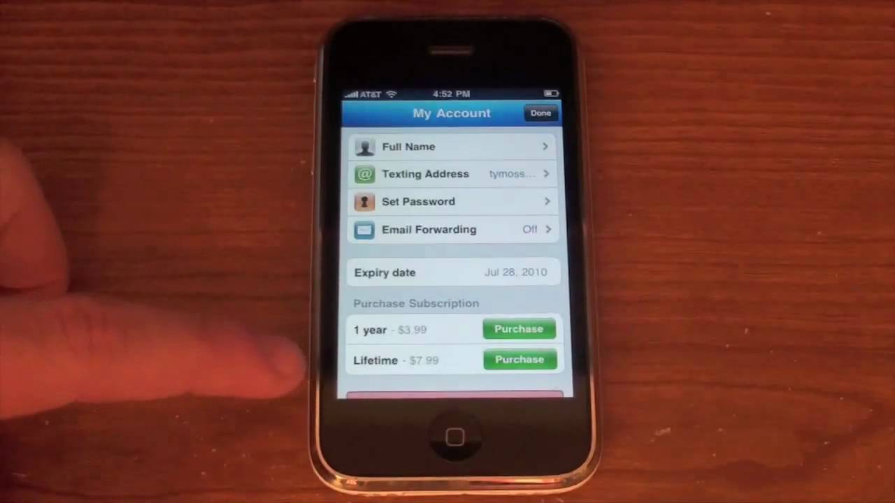 How to Text & Picture Message for Free on the iPhone & iPod Touch - YouTube