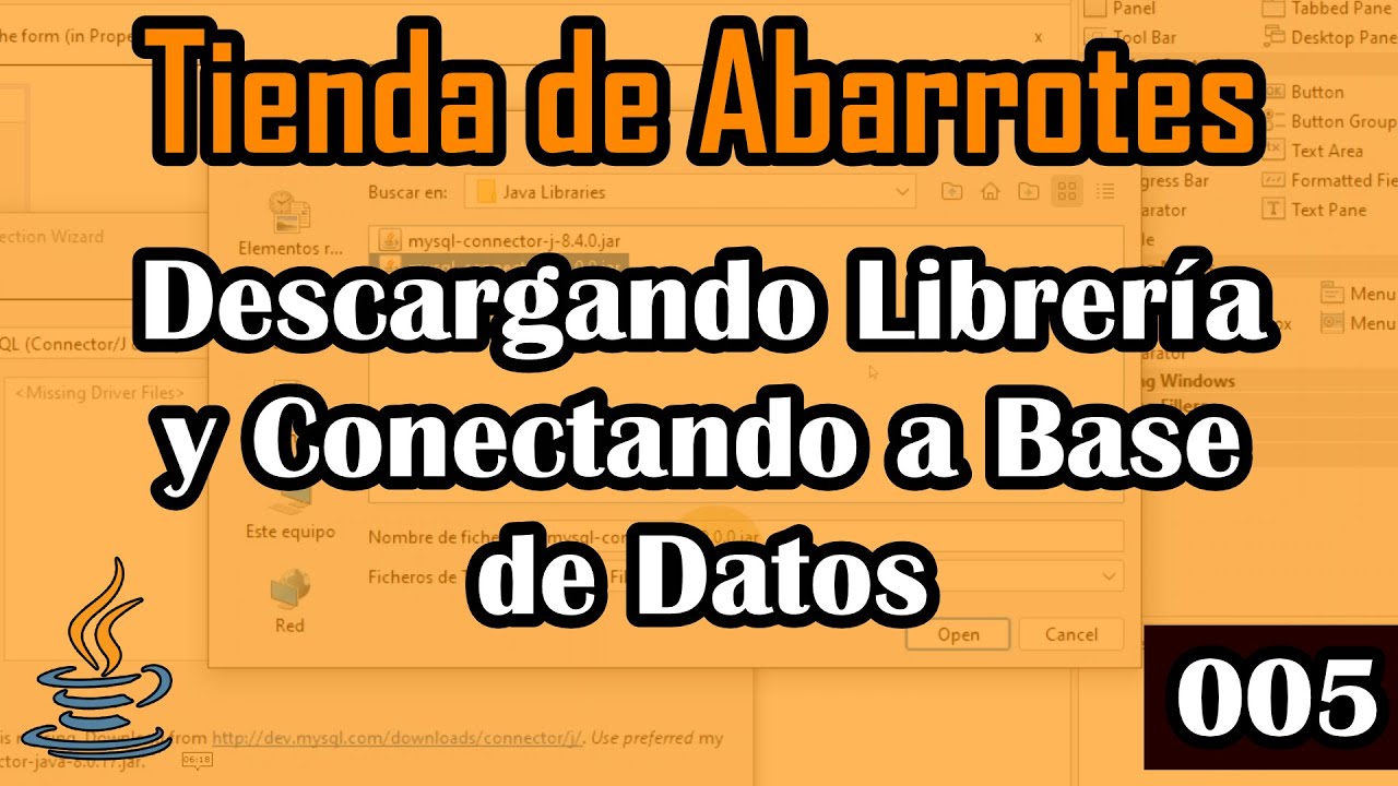 005 Descargando Librería y Conectando a Base de Datos | Tienda de ...