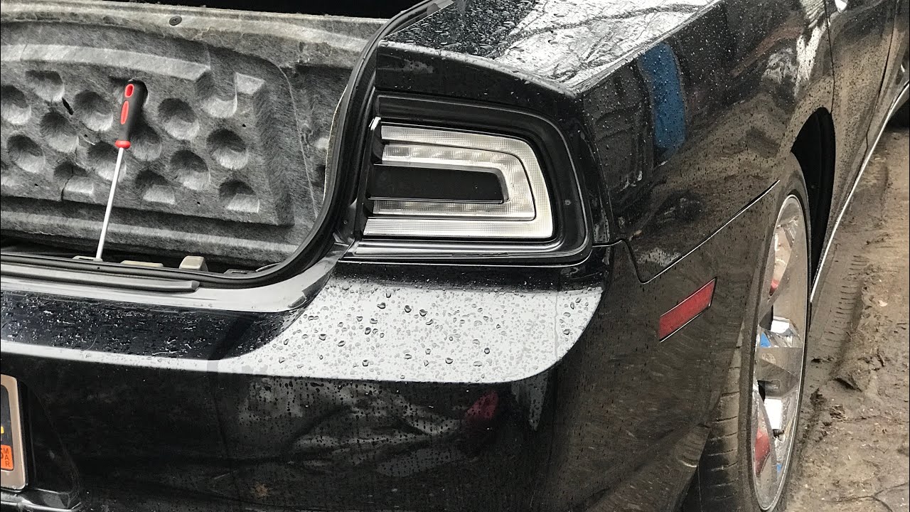 2011-2014 Dodge Charger R/T DIY Tail light Mod - YouTube