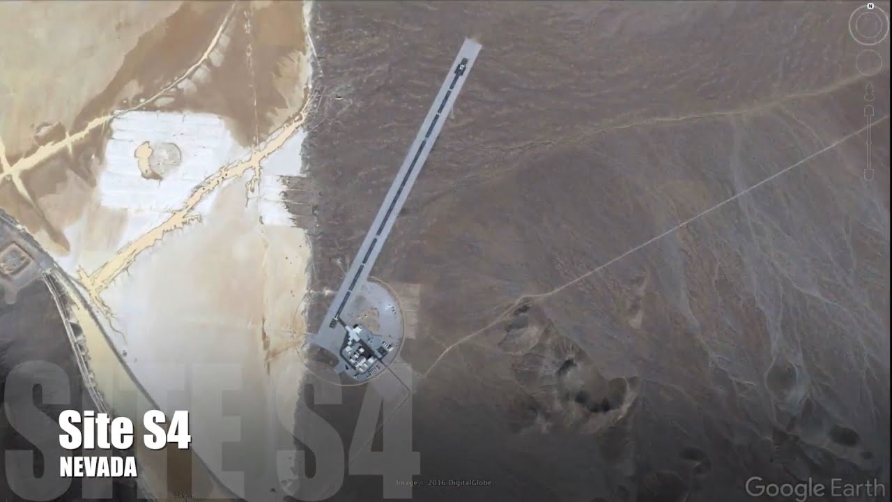 Area 51 Site 4(S4) - south of area 51 - overview google earth - 2016 ...