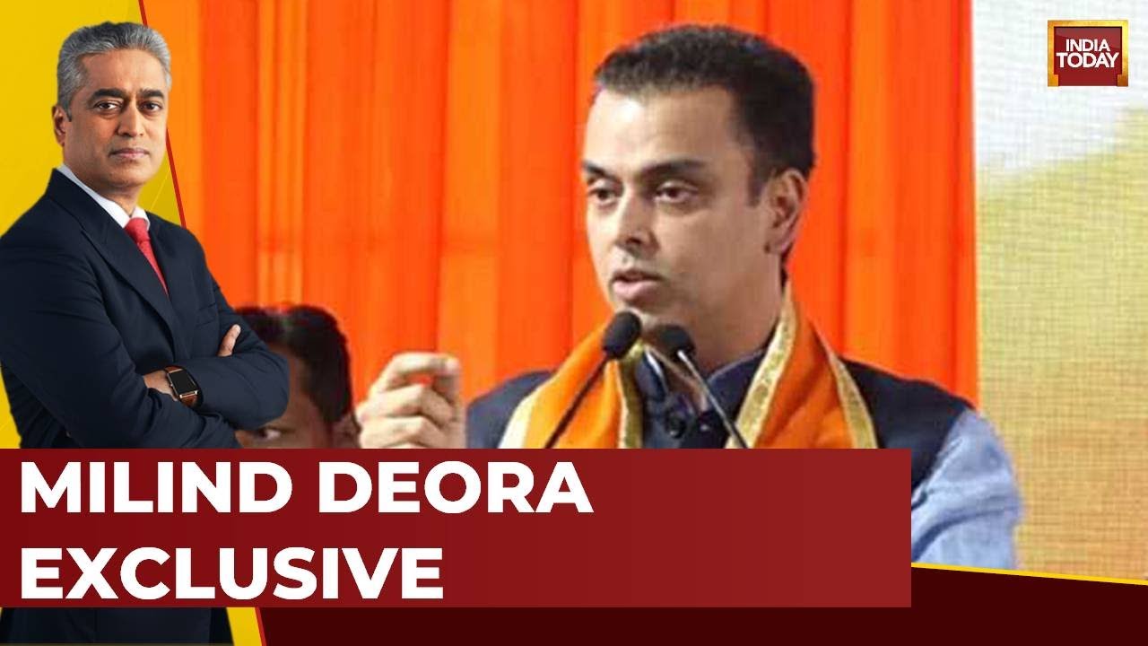 Milind Deora Exclusive With Rajdeep Sardesai: Milind Deora Joins Shiv ...