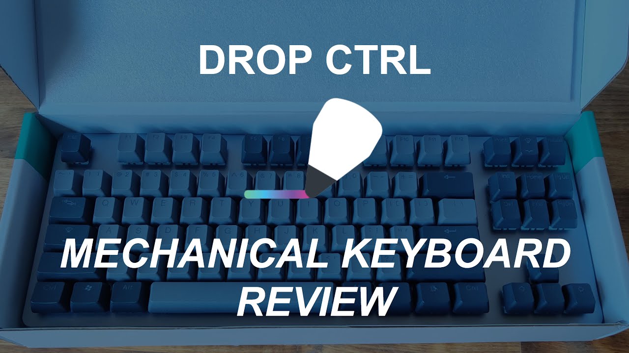 Drop CTRL Mechanical Keyboard Review After 8 Months of Use - YouTube