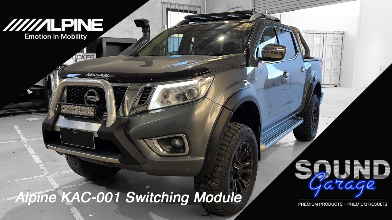 Alpine KAC-001 switching box - YouTube
