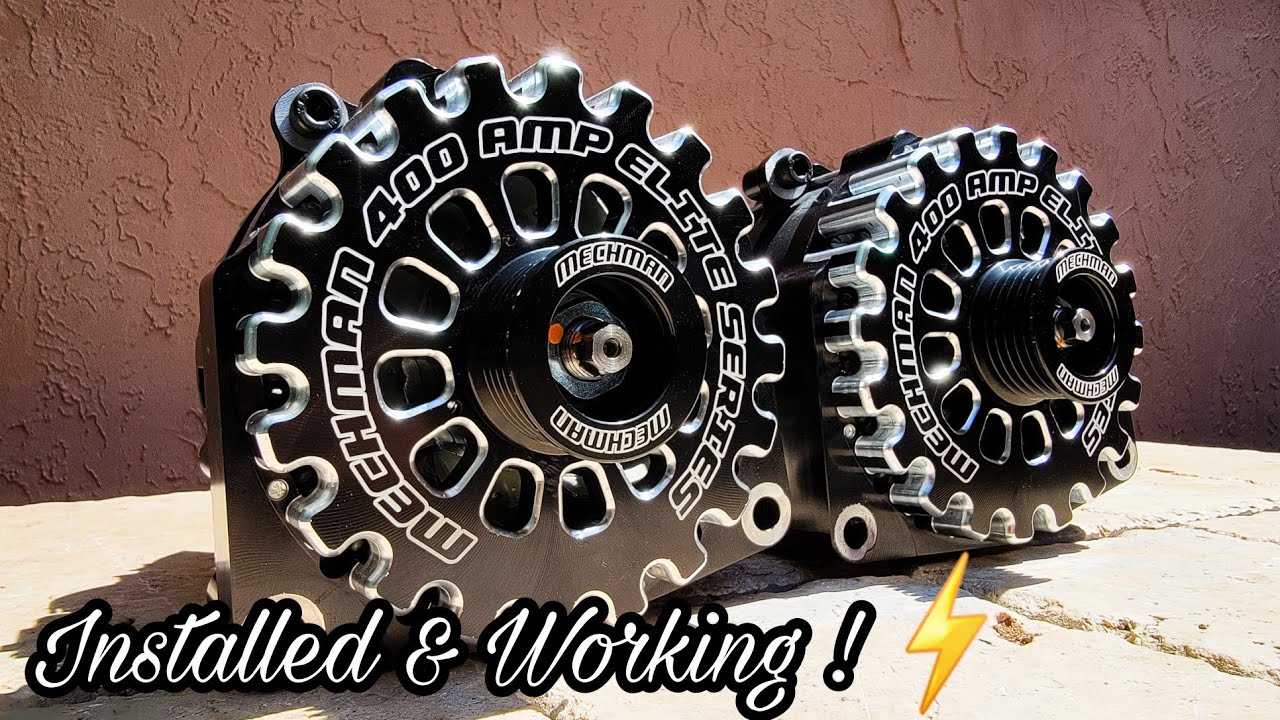 Mechman Dual 400 Amp Alternator Kit Finally Installed ⚡️Helpful Tips In ...