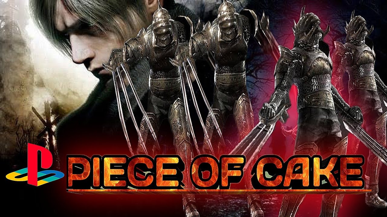 RE4 PIECE OF CAKE AETHESX2 PS2 EDITION - YouTube