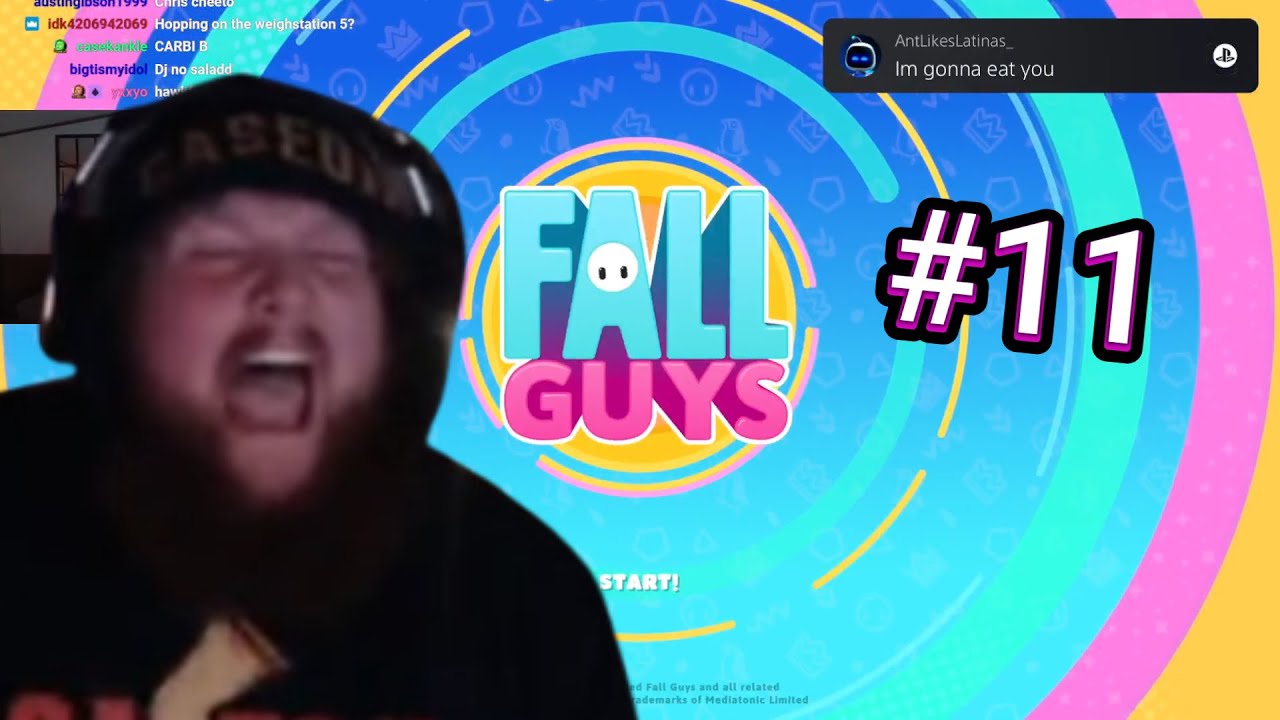 Caseoh plays [Fall Guys] [part 11] - YouTube
