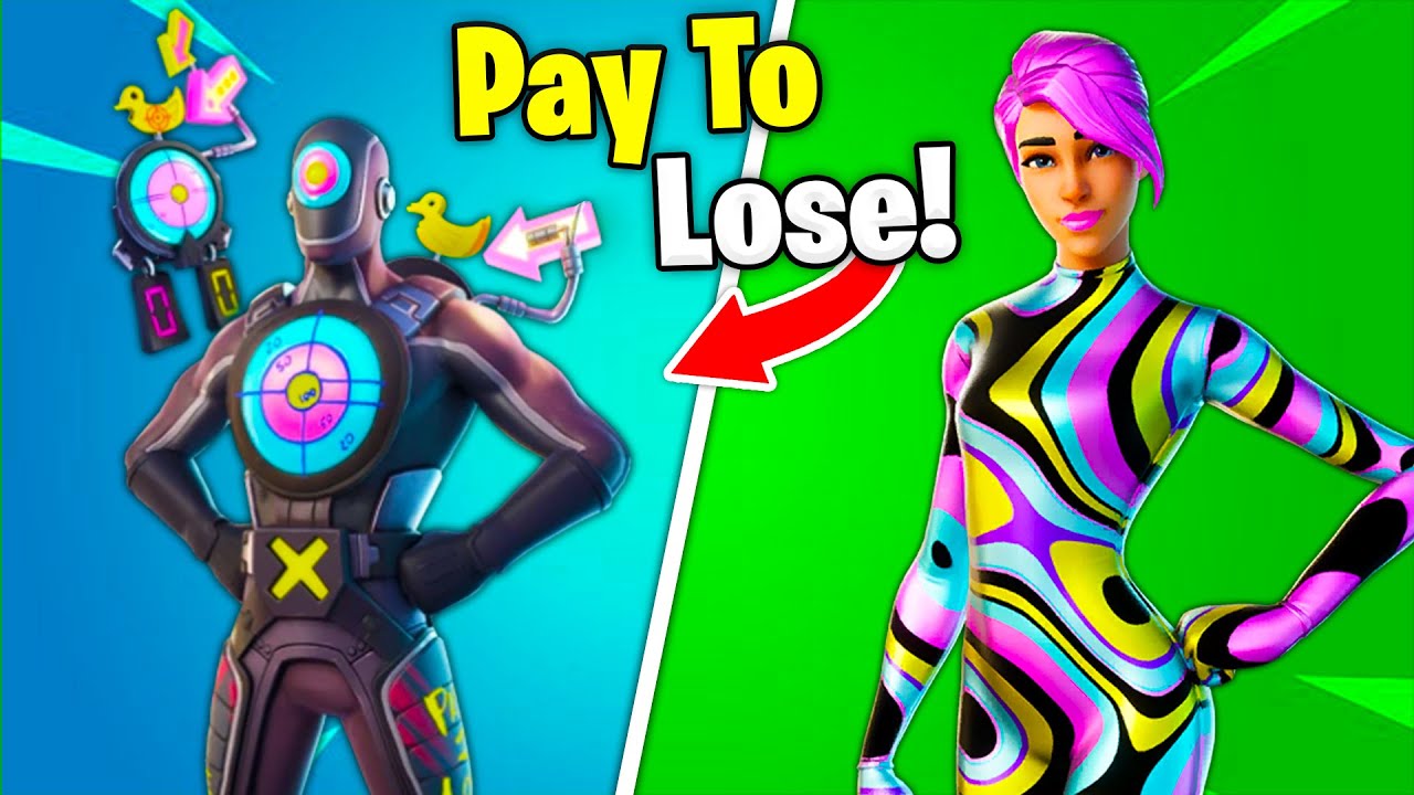 Fortnite Skins that are Pay To Lose... - YouTube