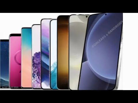 Samsung Galaxy S8+~S25+ History - YouTube