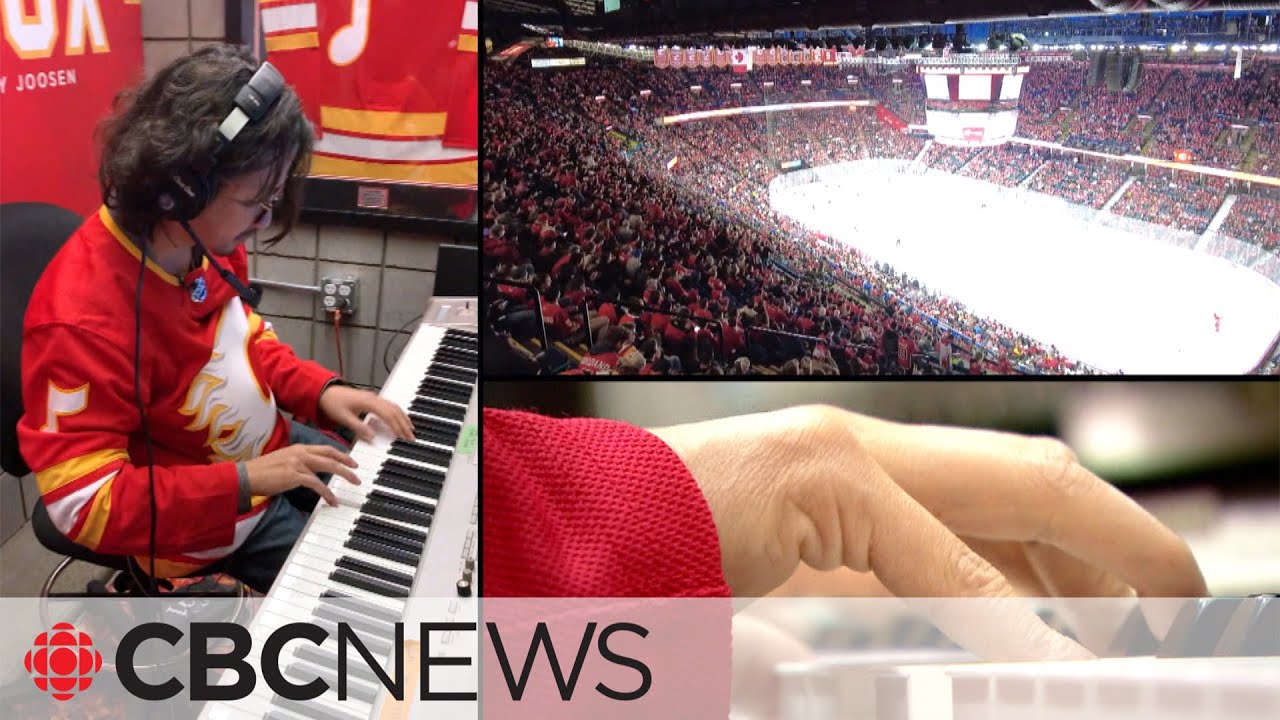Meet the Calgary Flames' new organist - YouTube