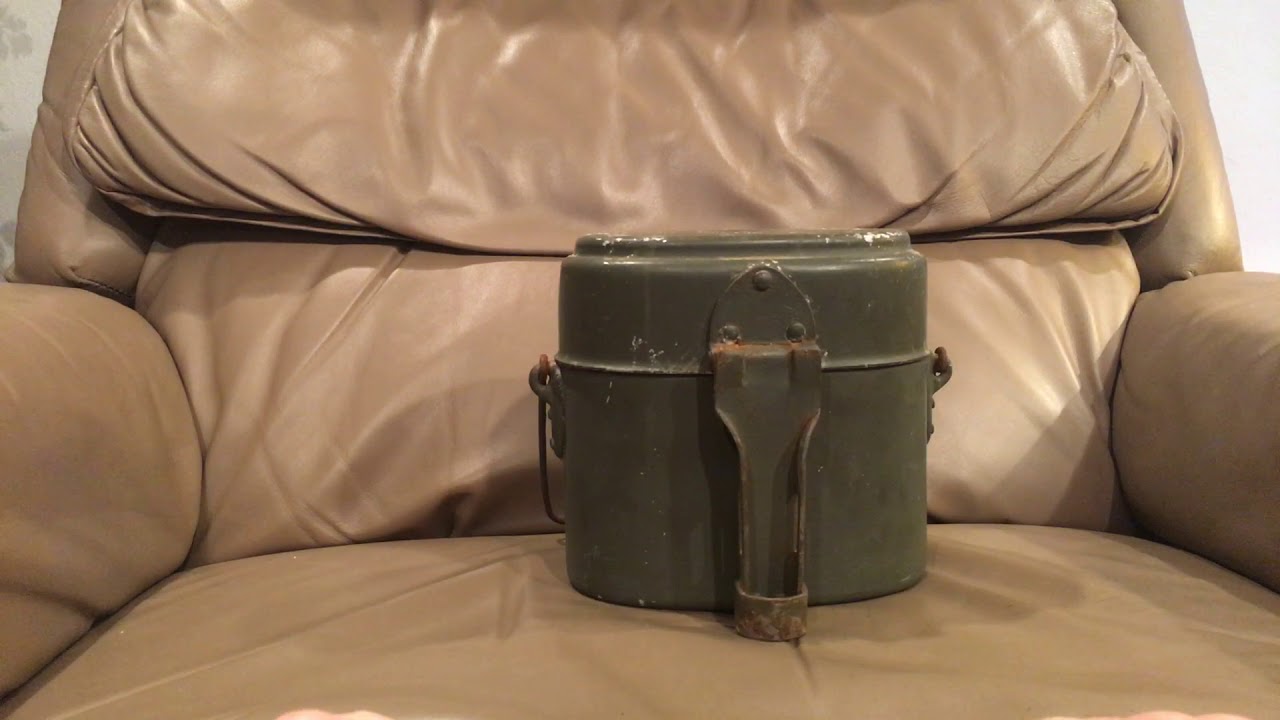 Finnish wwii mess kit - YouTube