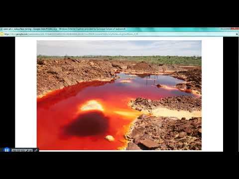 open pit and subsurface mining - YouTube