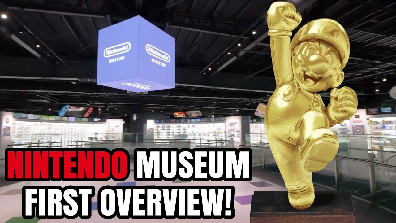 Nintendo's Historical Museum Reveal Tour! - YouTube