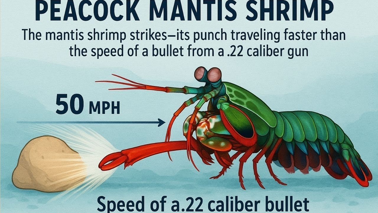 The Peacock Mantis Shrimp: The Underwater Predator with a Deadly Punch ...