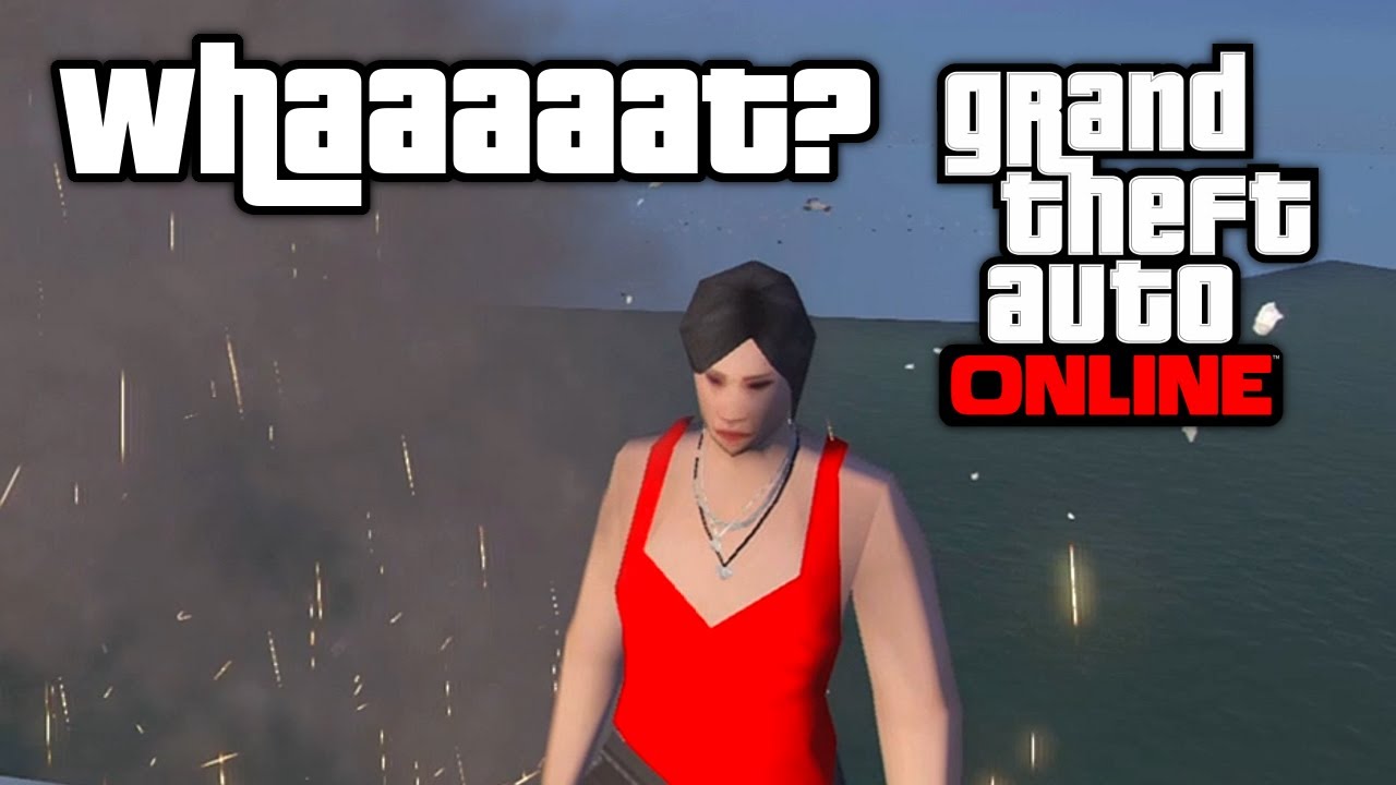 GTA Online: PS1 Graphics (Funny Moments) - YouTube