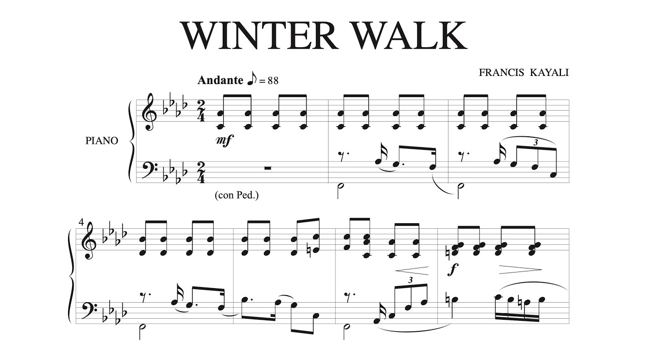 Winter Walk - YouTube