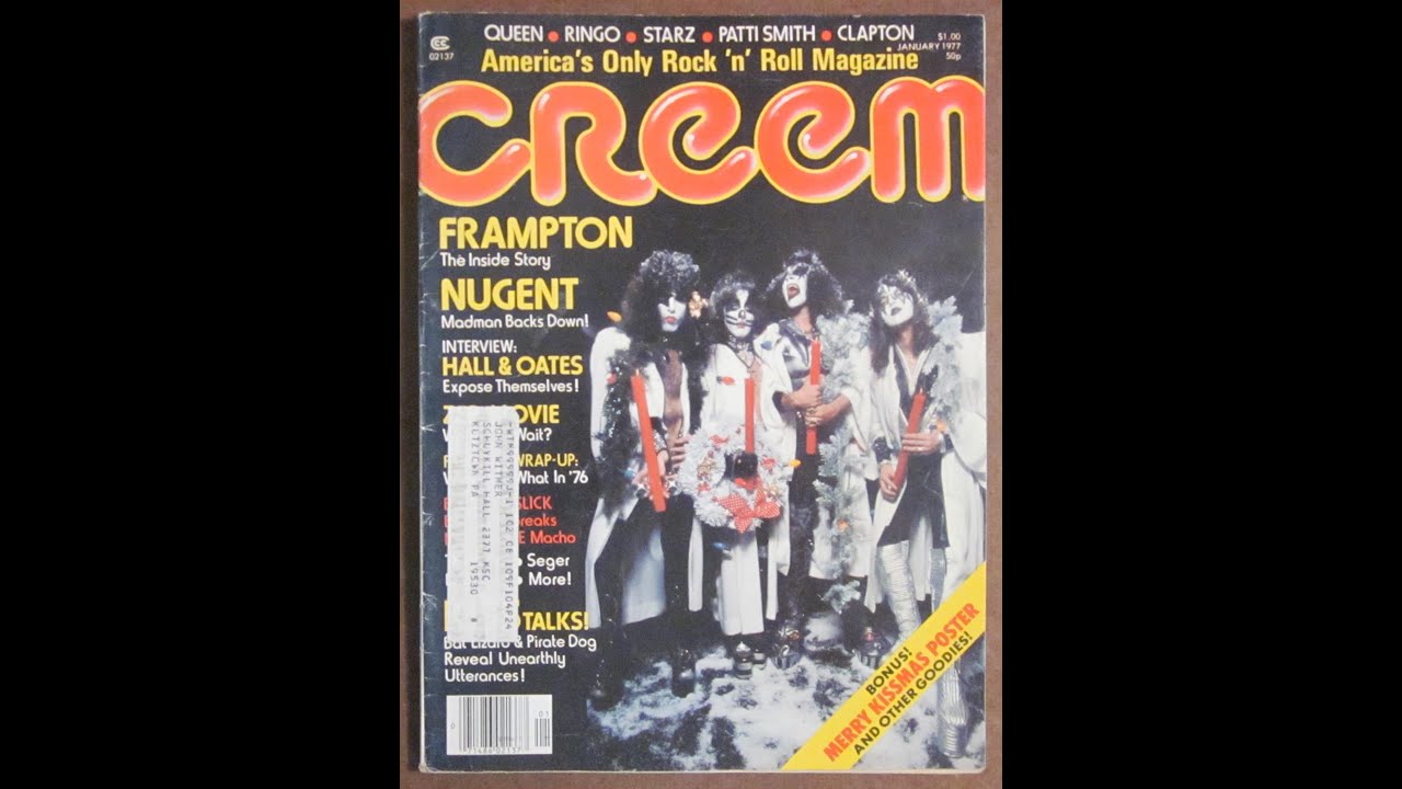Creem Magazine - January 1977 issue Kiss cover - YouTube